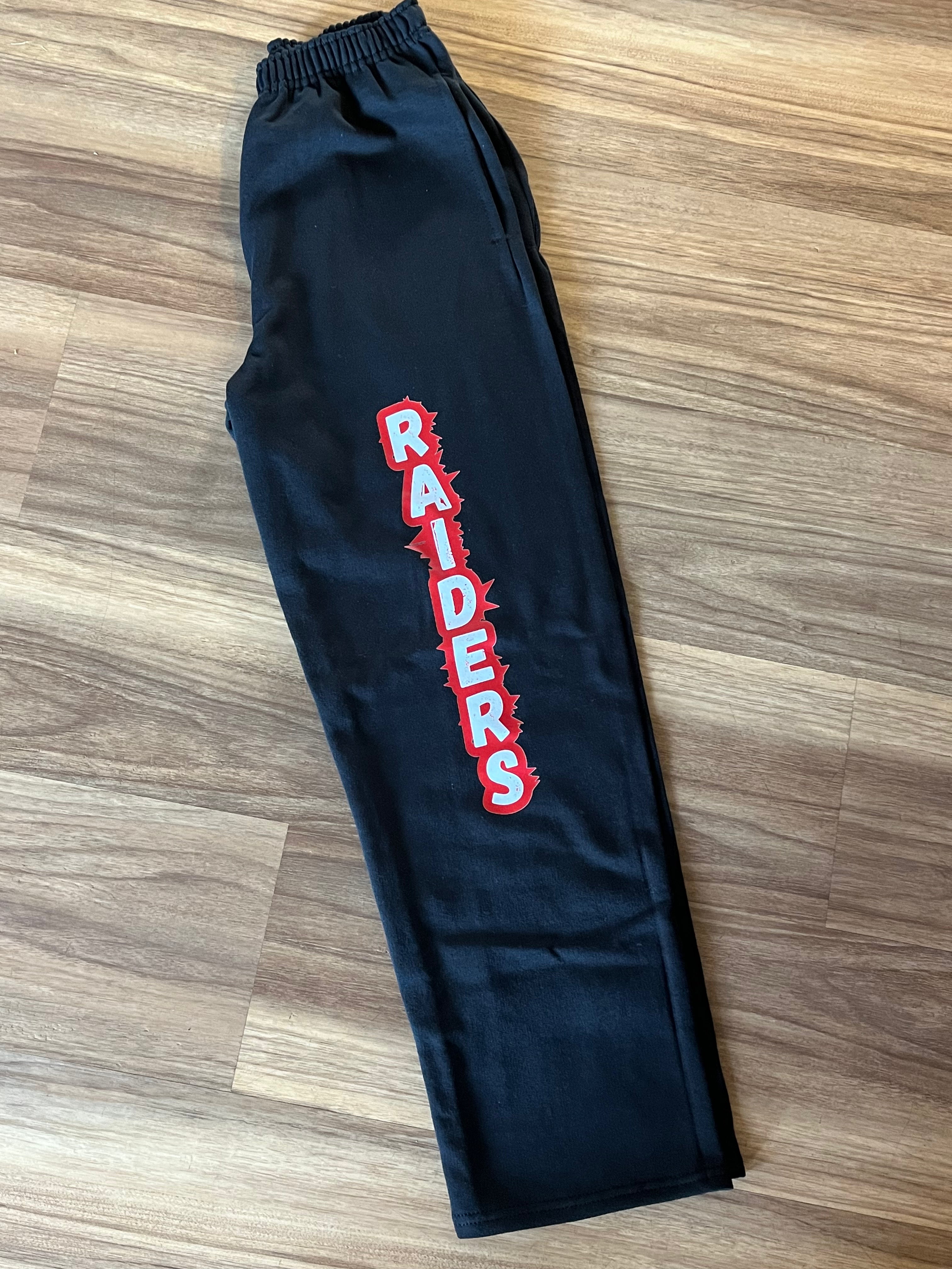 Raiders black sweatpants – Cole's Creations