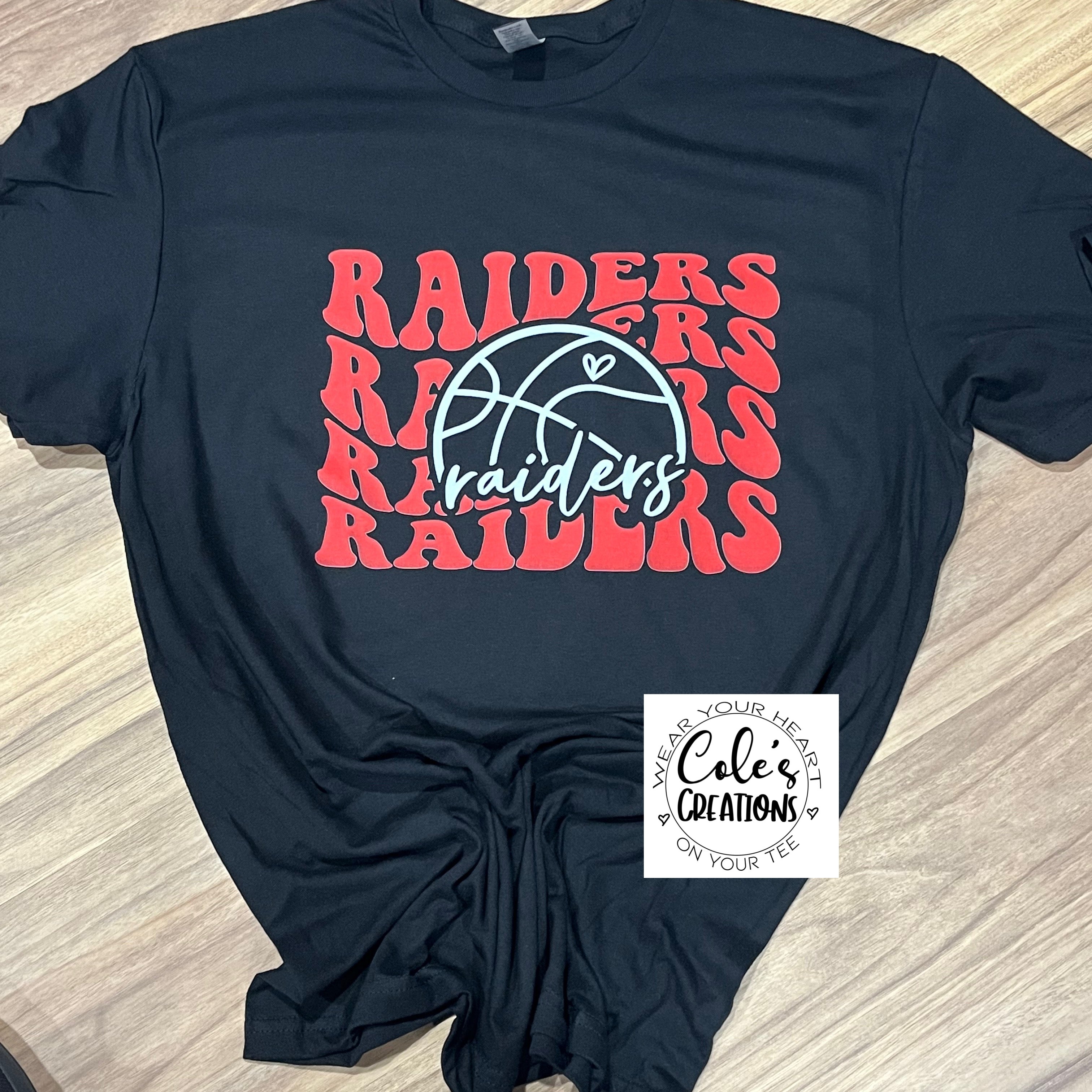Raiders Basketball 🏀 – Cole's Creations
